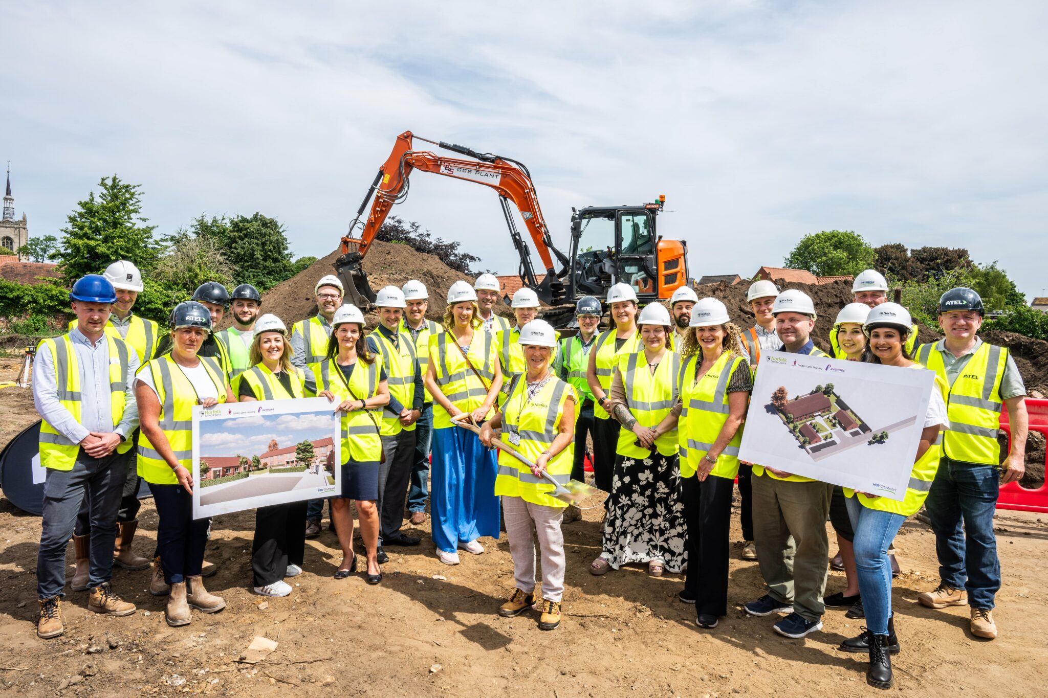 Work begins on new supported housing in Swaffham for adults and young ...